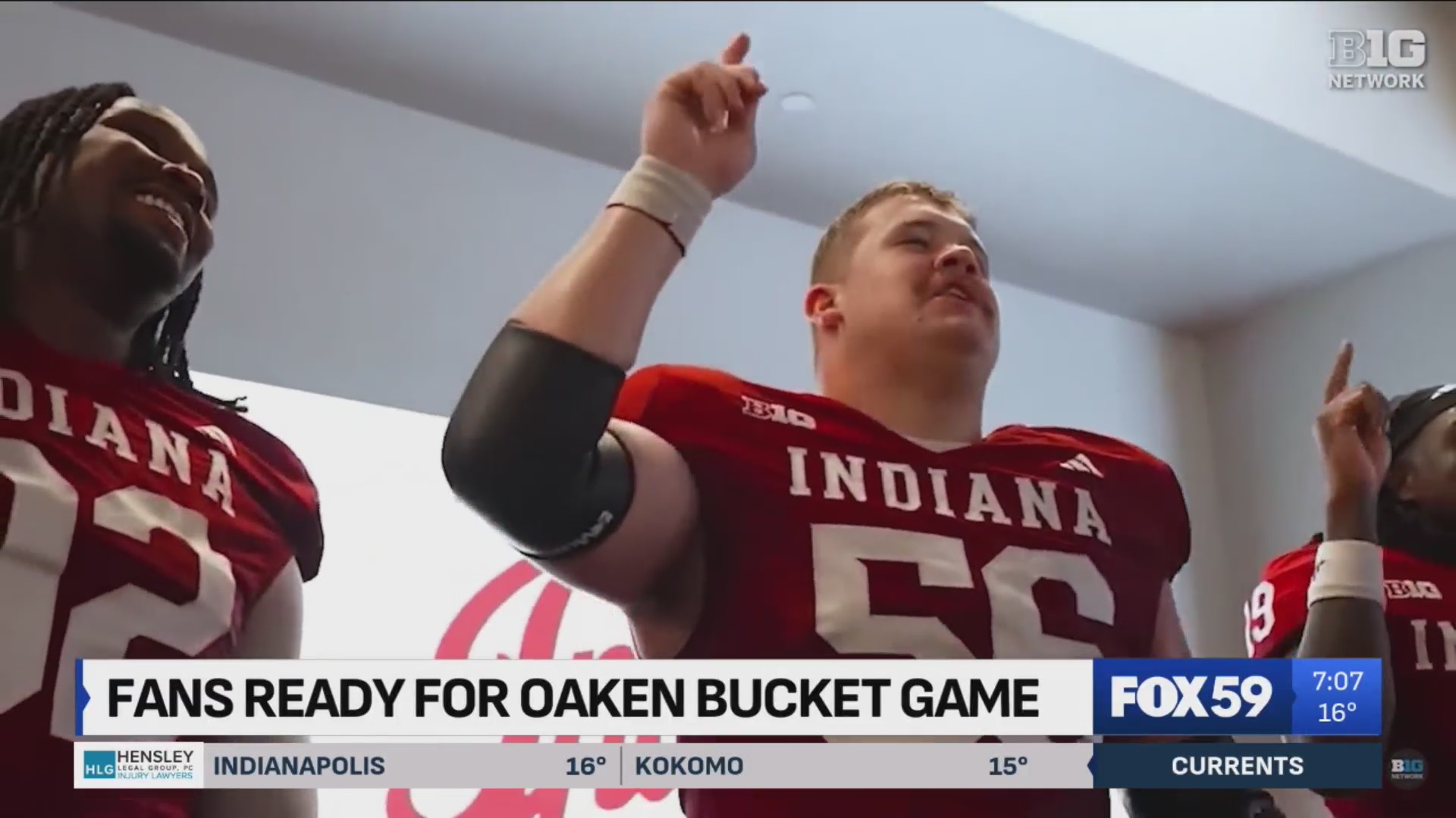 Football fans excited for latest installment of Old Oaken Bucket Game ...