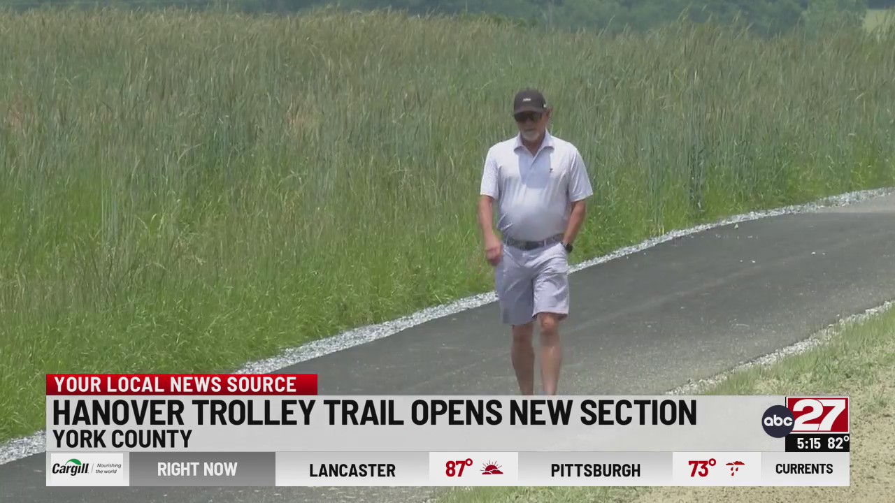 Hanover Trolley Trail opens new section – 28/22 News