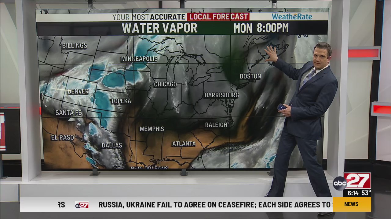 Brett’s Tuesday Morning Daybreak Forecast – ABC27