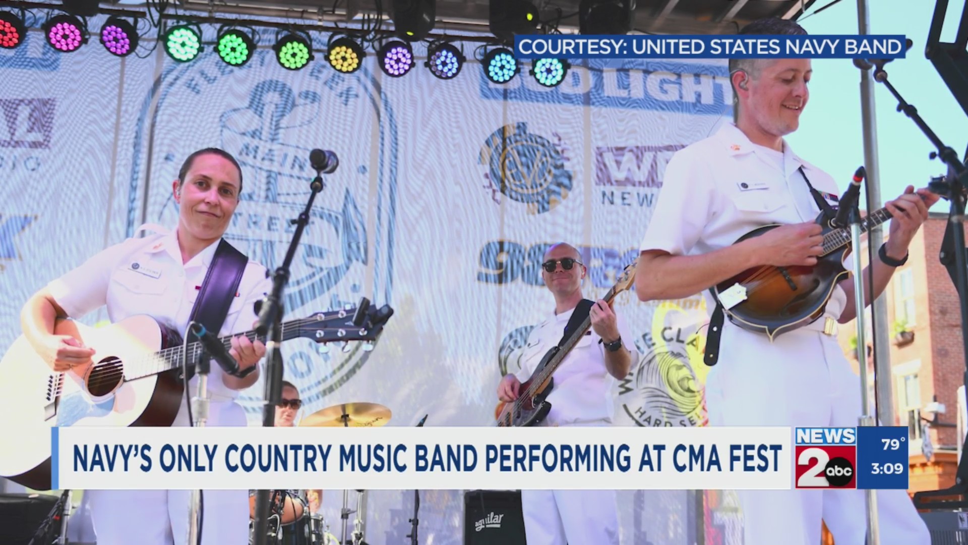 Navy’s only country band performing at CMA Fest – WKRN News 2