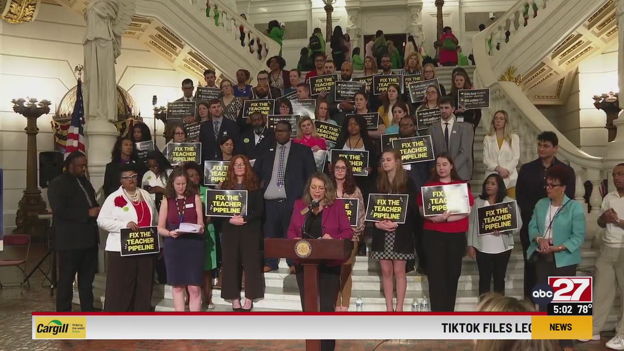 Teachers seek more investment in student teacher stipend program – ABC27