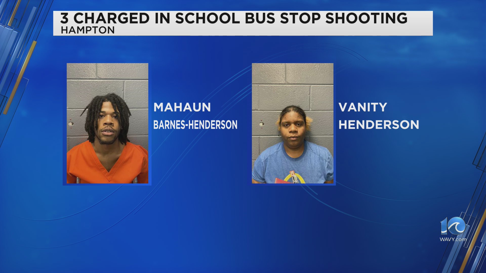 3 arrested in connection with Hampton school bus stop shooting – WAVY.com