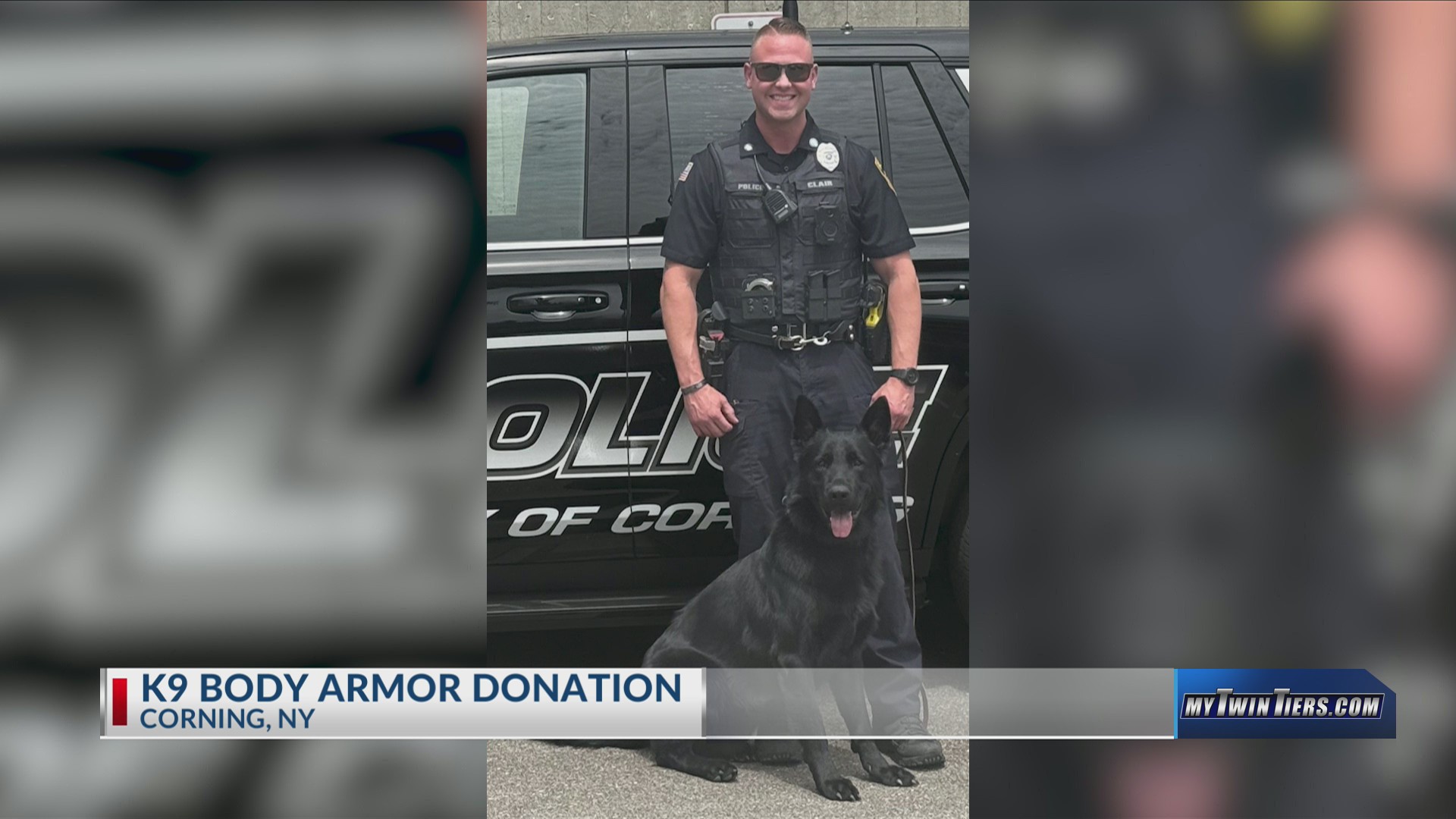 Corning PD K9 to receive protective vest donation from national non ...