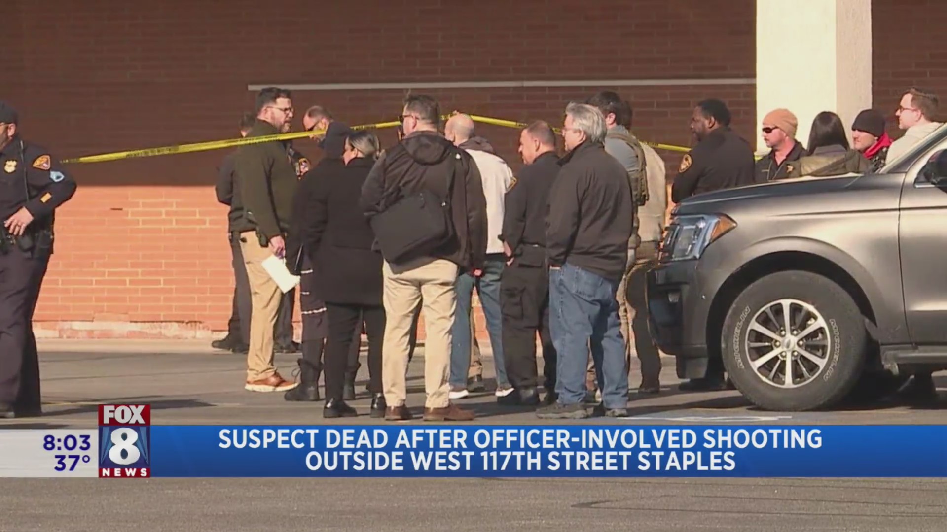 Deadly officer-involved shooting outside Staples – Fox 8 Cleveland WJW