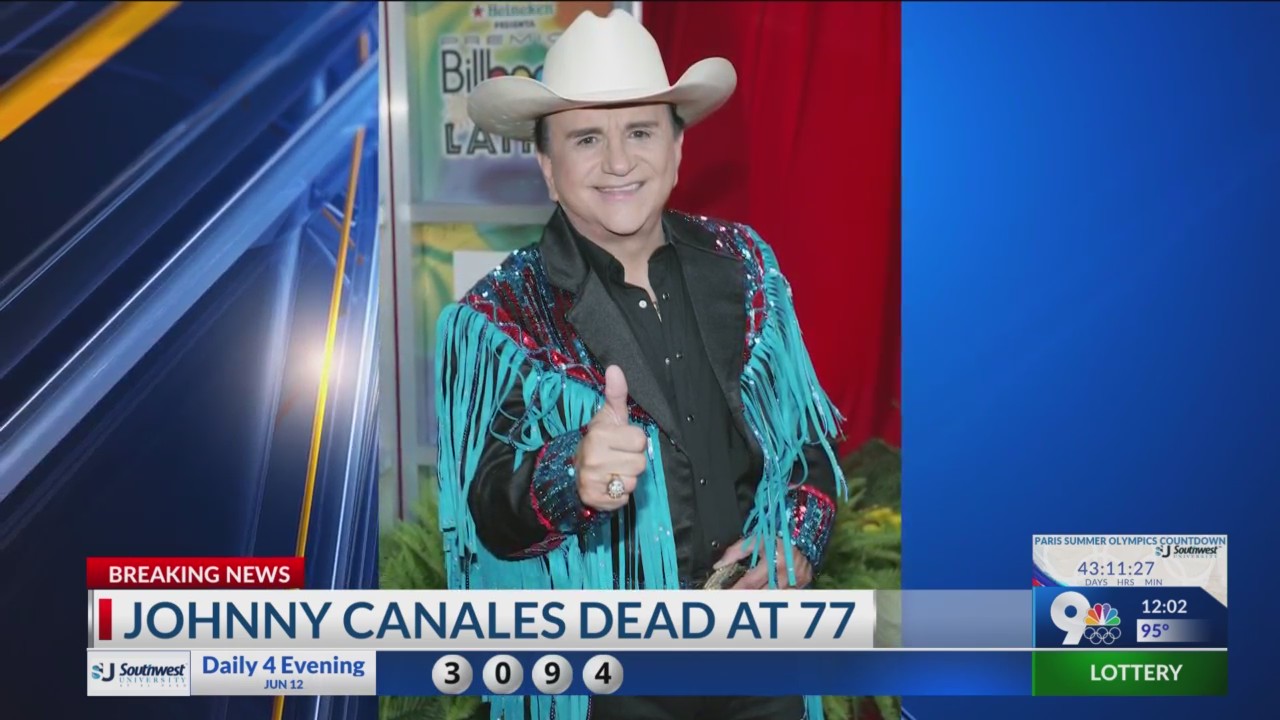 TV host and musician Johnny Canales dies at 77 – KTSM 9 News
