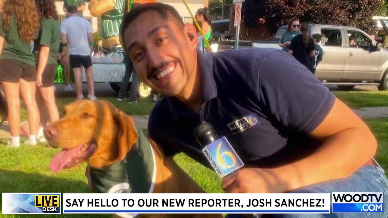 Get to know Josh Sanchez, News 8’s newest reporter – WOODTV.com
