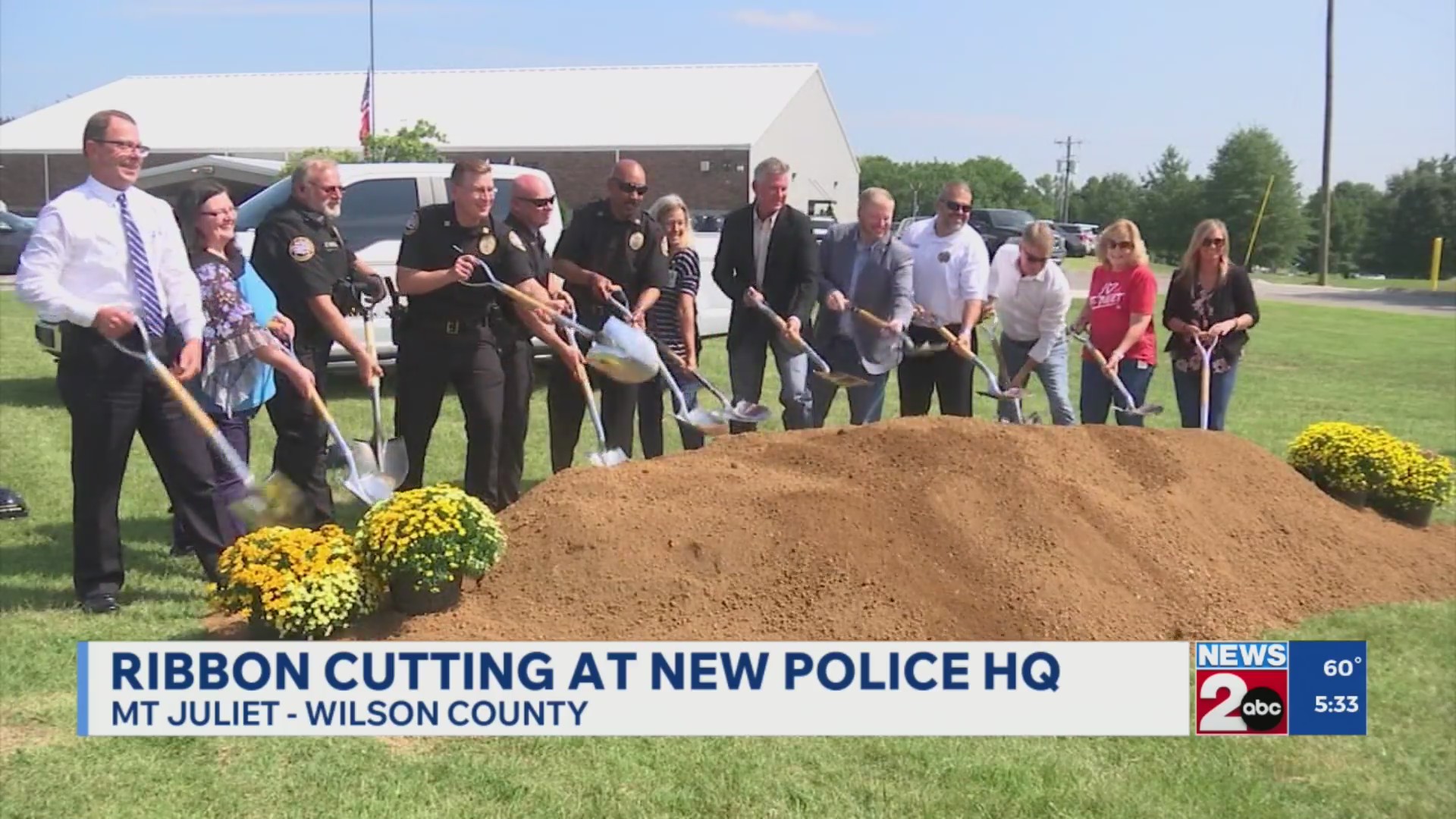 Ribbon cutting at new Mt. Juliet Police Department headquarters – WKRN ...