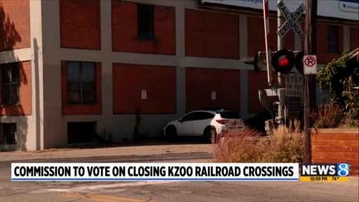 Commission to vote on closing Kalamazoo railroad crossings – WOODTV.com