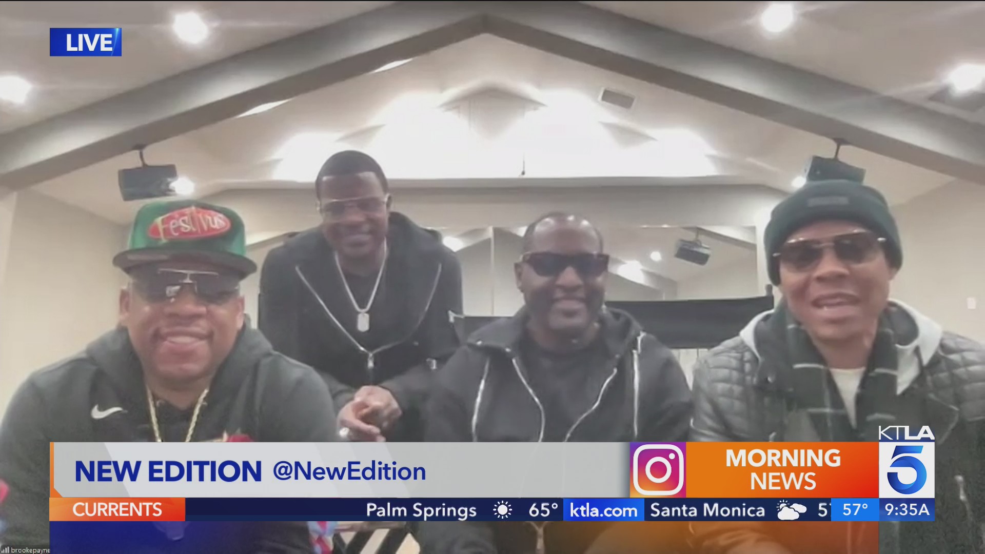 New Edition shares details about their history-making Las Vegas ...