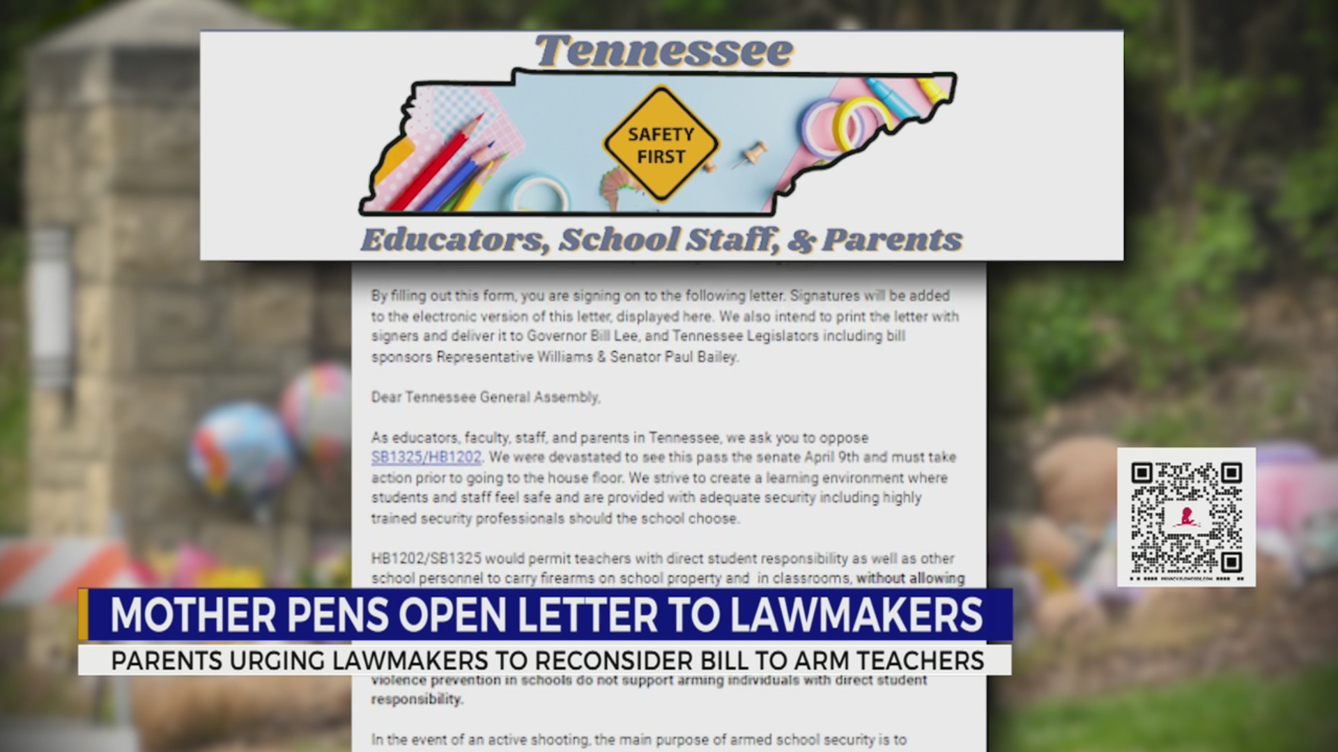 Covenant mother pens open letter to lawmakers – WKRN News 2
