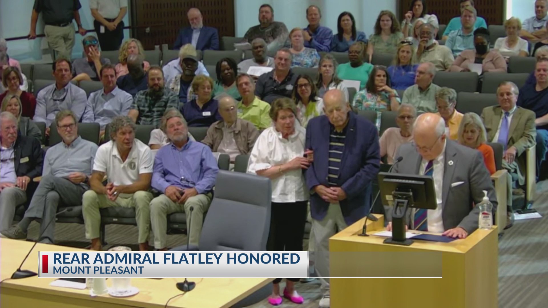 Rear Admiral Flatley honored in Mount Pleasant – WCBD News 2