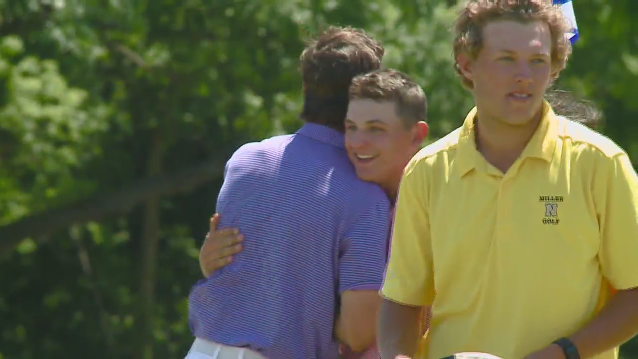 Fairfield’s Brayden Miller wins state golf title, Leo’s Justin Hicks ...