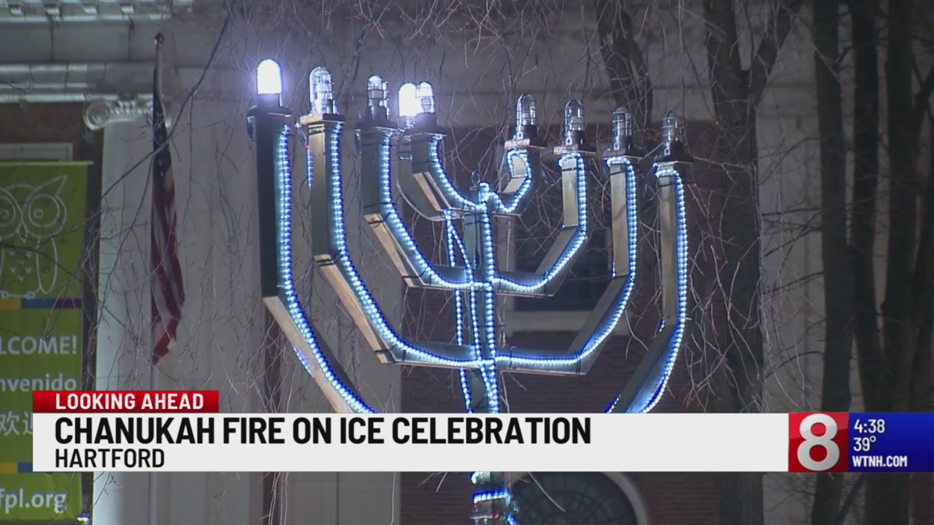 Annual Fire on Ice celebration to celebrate Hanukkah – WTNH.com