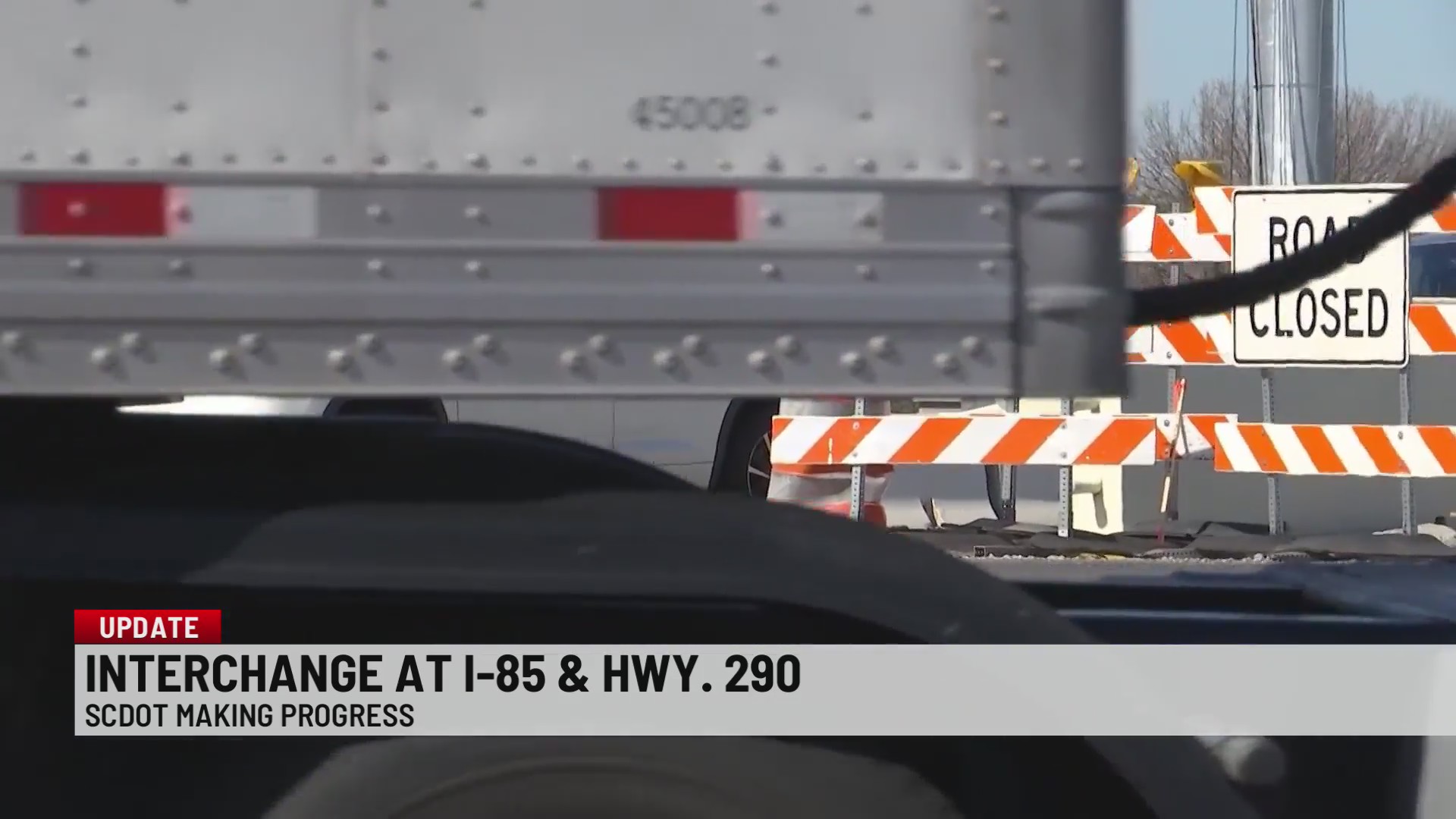 SCDOT: Upstate interchange roadwork to finish this summer – WSPA 7NEWS
