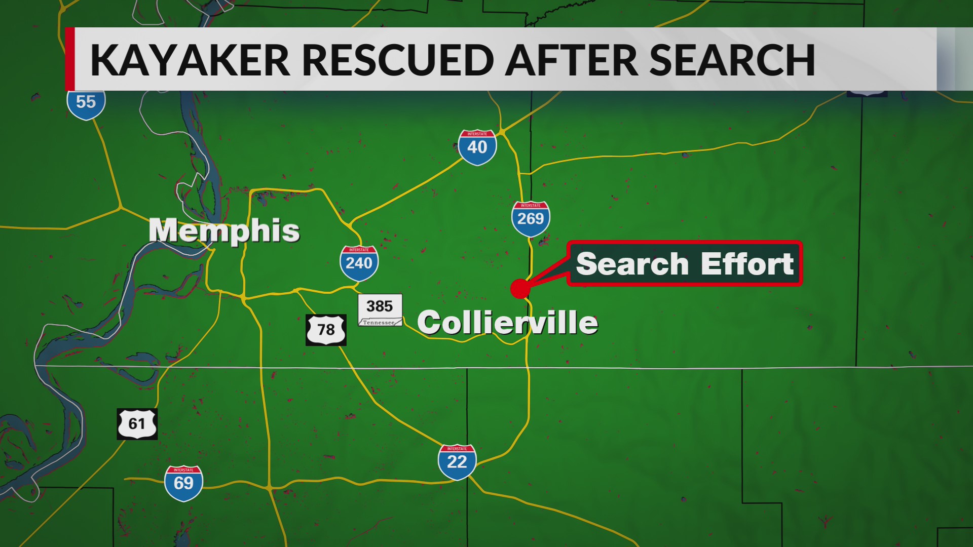 Collierville PD rescues individual hurt during kayaking trip – WREG.com
