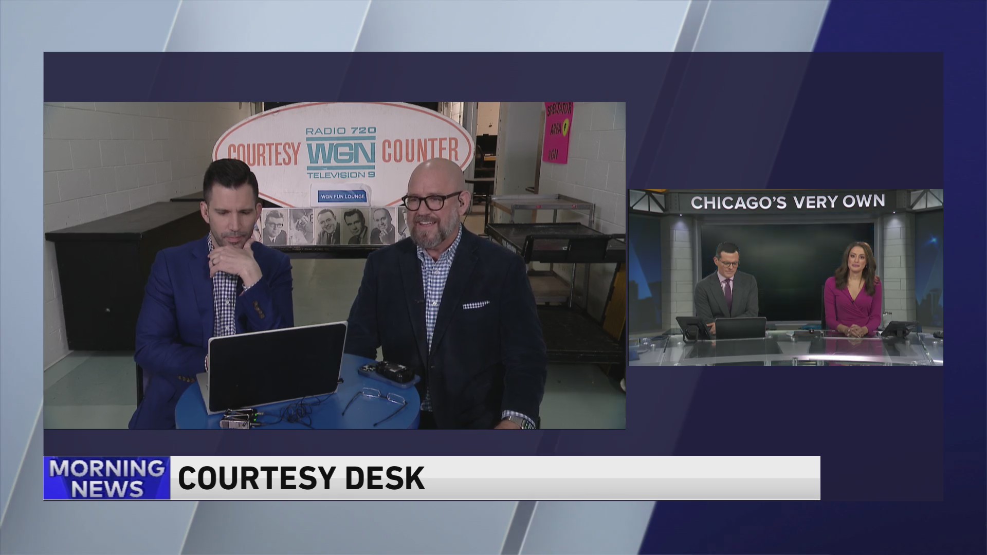 Courtesy Desk: Paul and Pat answer viewer calls LIVE on-air – WGN-TV