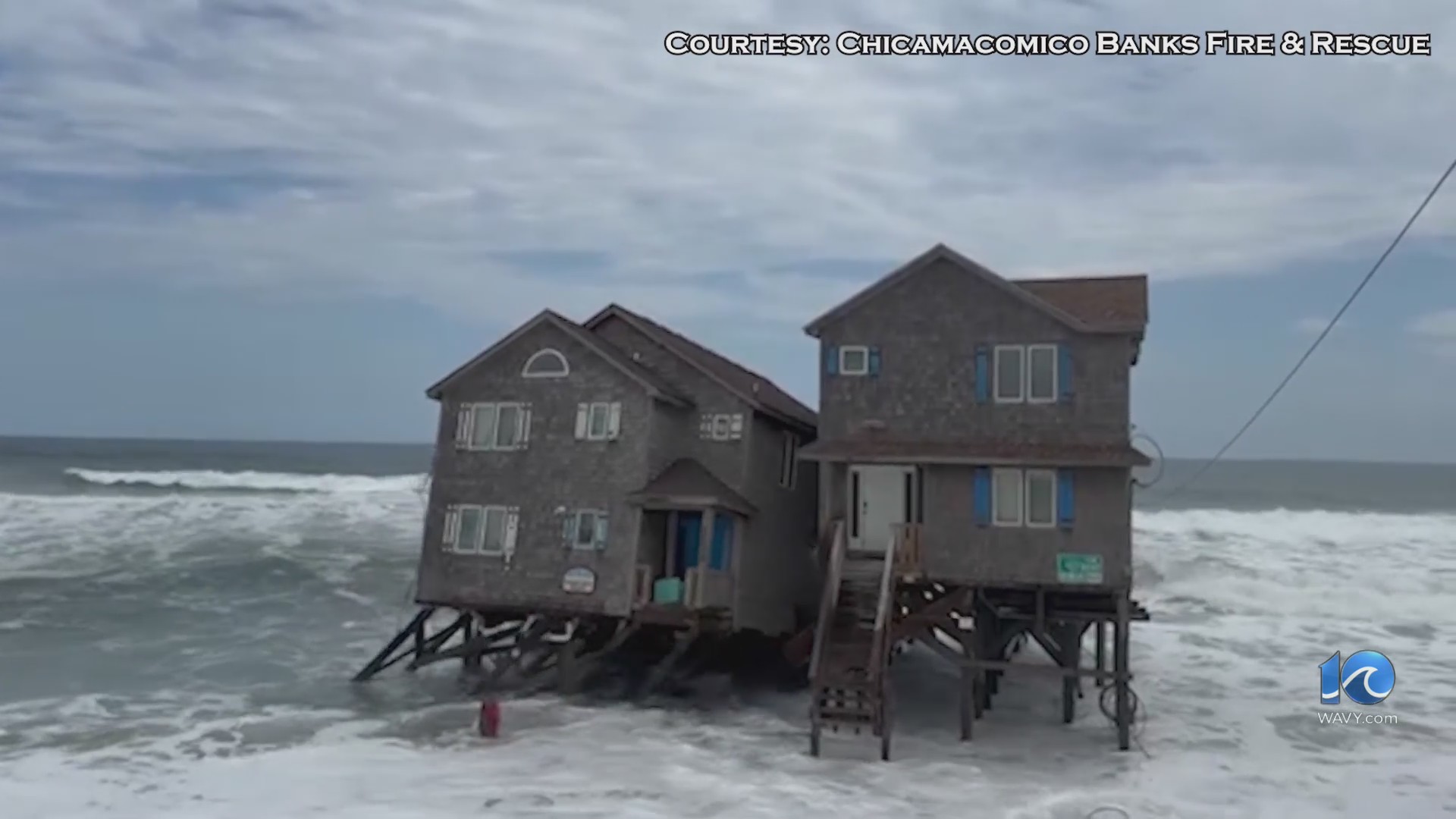 3rd Rodanthe house collapses into ocean in a week – WBOY.com