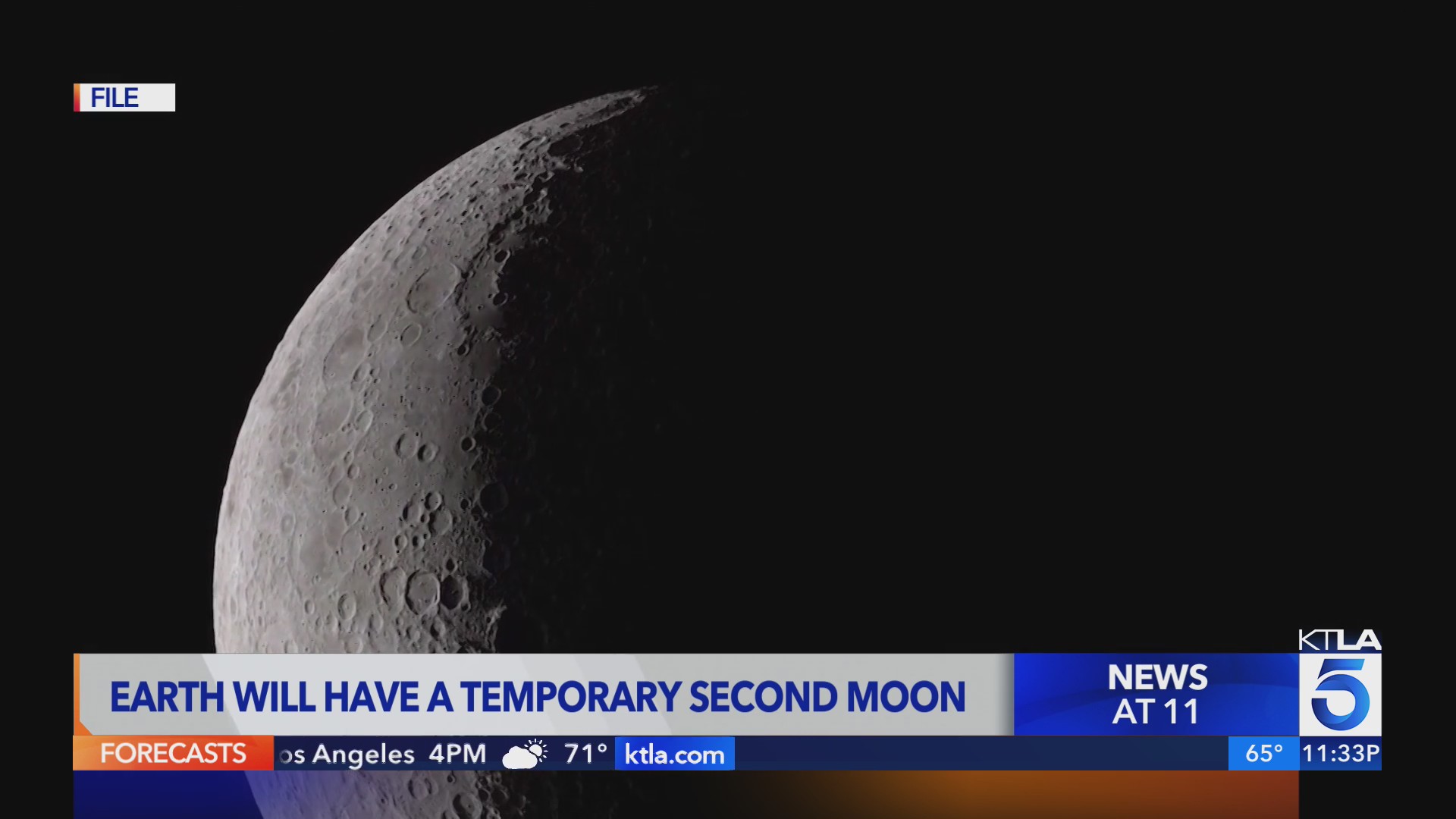 Earth will soon have a temporary second moon – KTLA