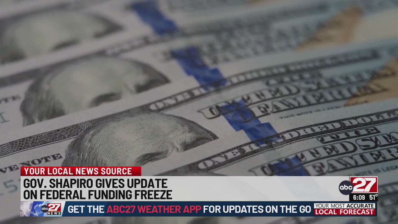 Pennsylvania receiving once frozen federal funding – ABC27