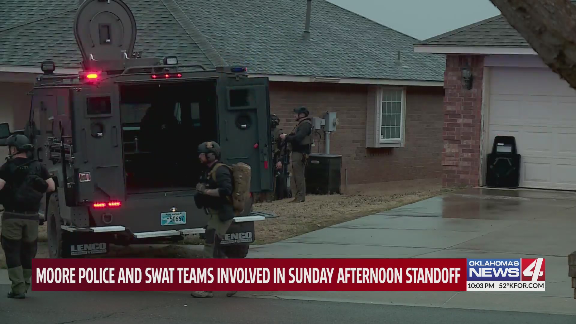 Moore Police and SWAT teams involved in Sunday afternoon standoff ...