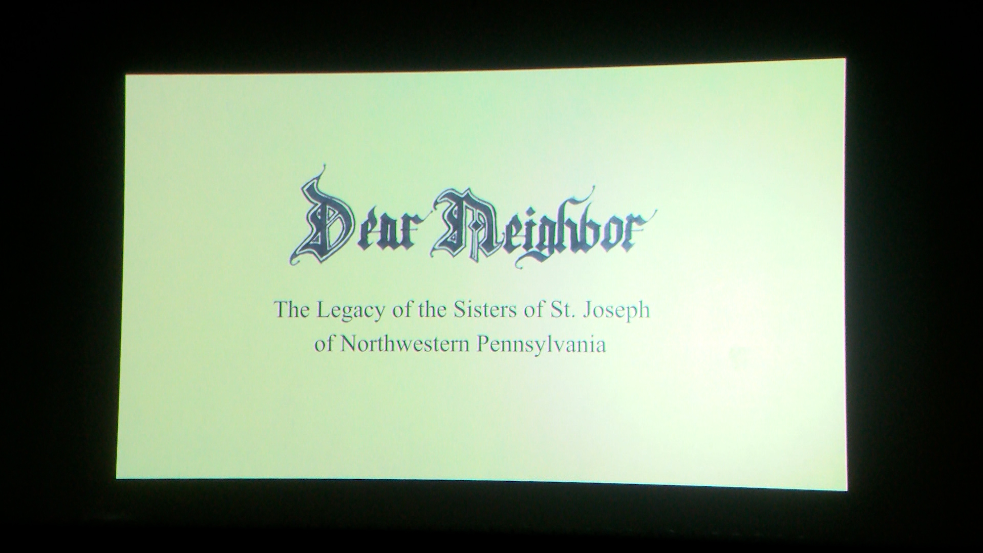 Documentary about the Sisters of St. Joseph premieres – WJET/WFXP ...