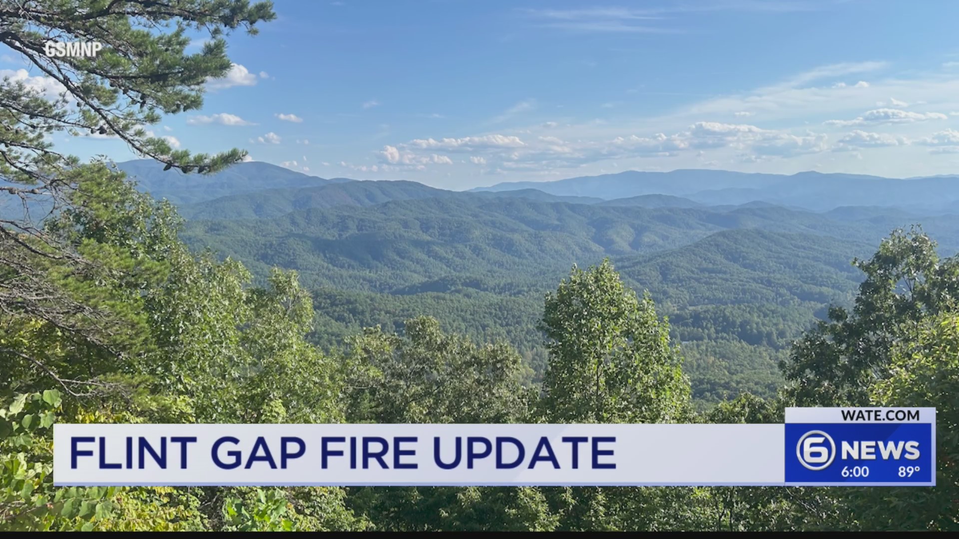 Flint Gap Fire in Smokies now 75% contained – WATE 6 On Your Side
