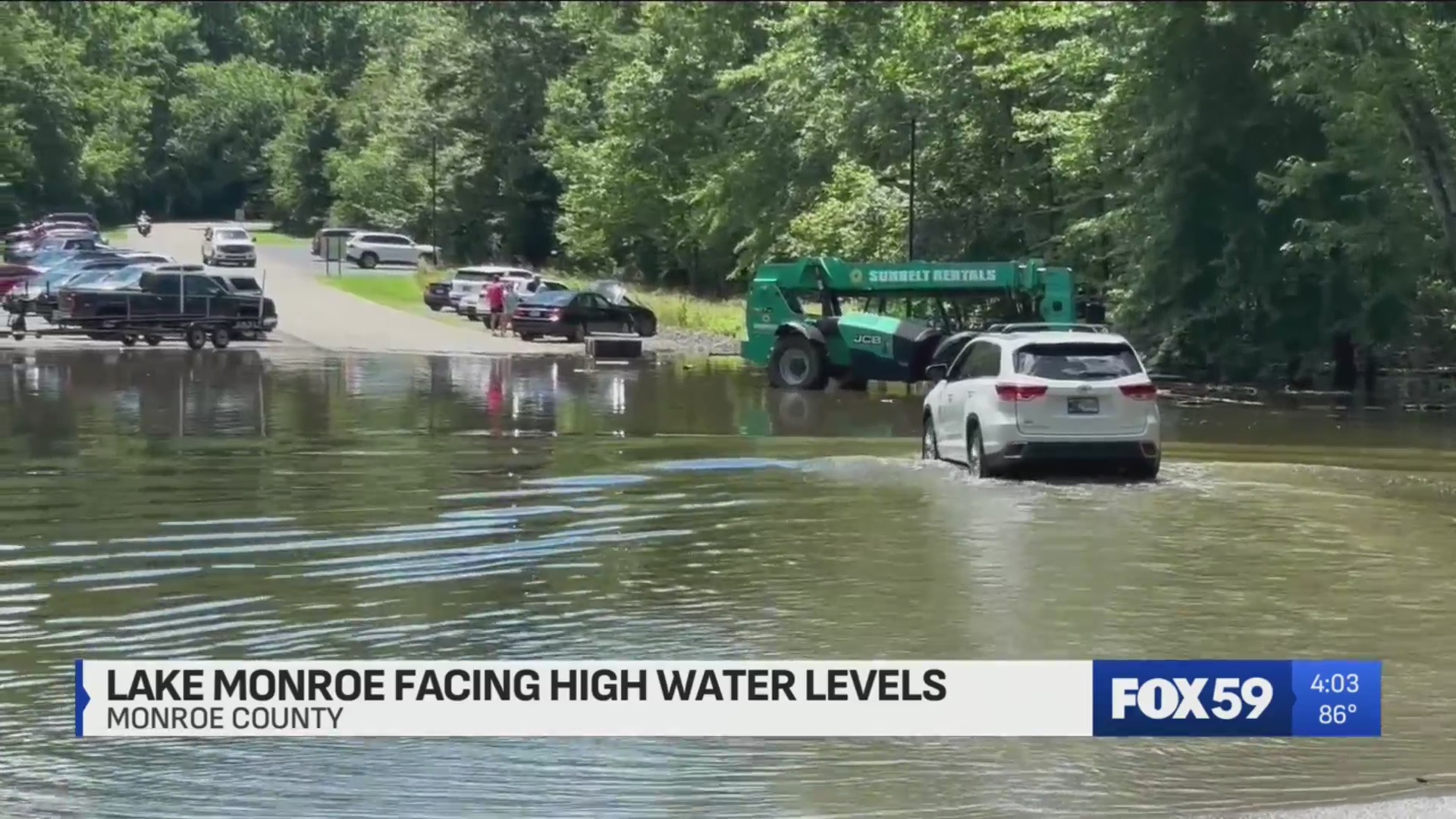 Lake Monroe facing high water levels – Fox 59