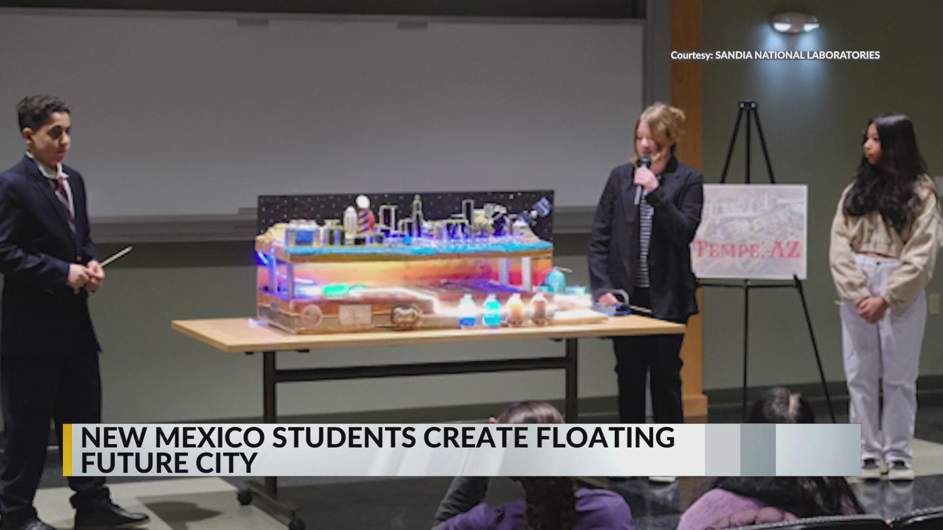 New Mexico students work on what cities of the future could look like ...