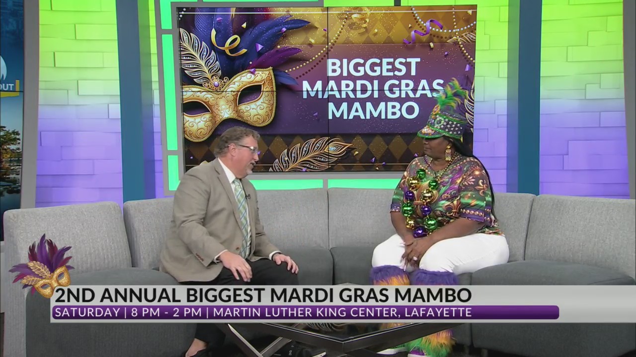 2nd Annual Biggest Mardi Gras Mambo coming to MLK Center in Lafayette ...