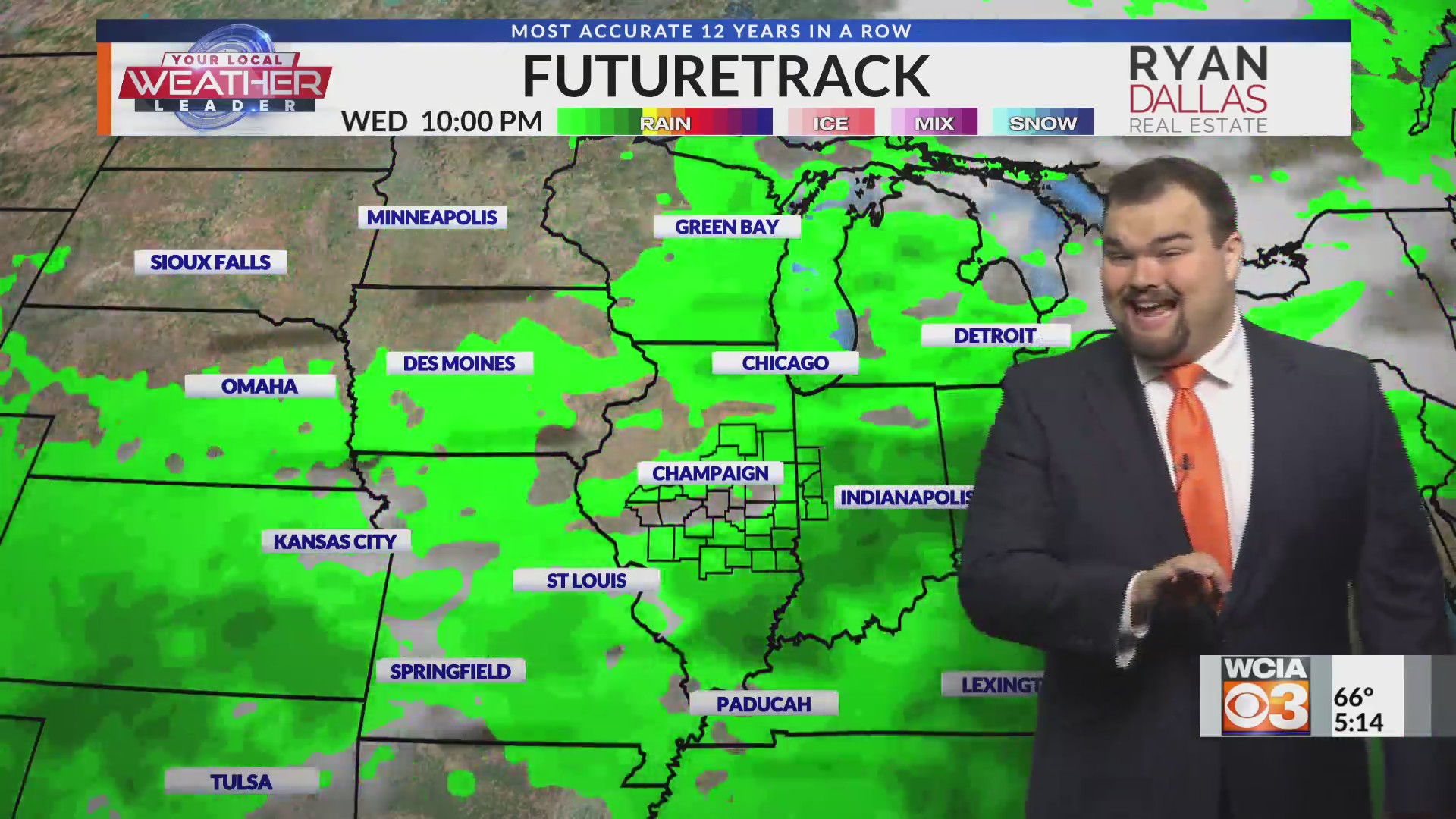 Weather Now: Still Seeing Some Storm Chances To Finish Week – WCIA.com
