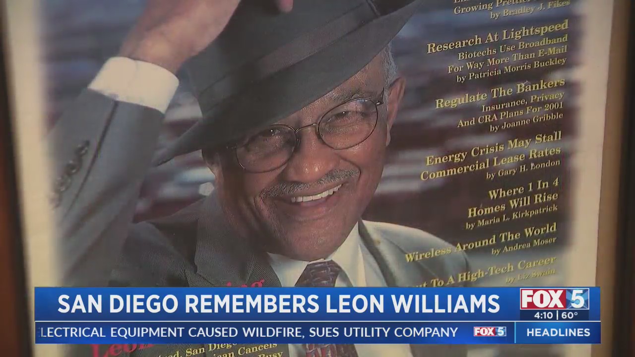 San Diego icon Leon Williams passes away at 102 – FOX 5 San Diego ...