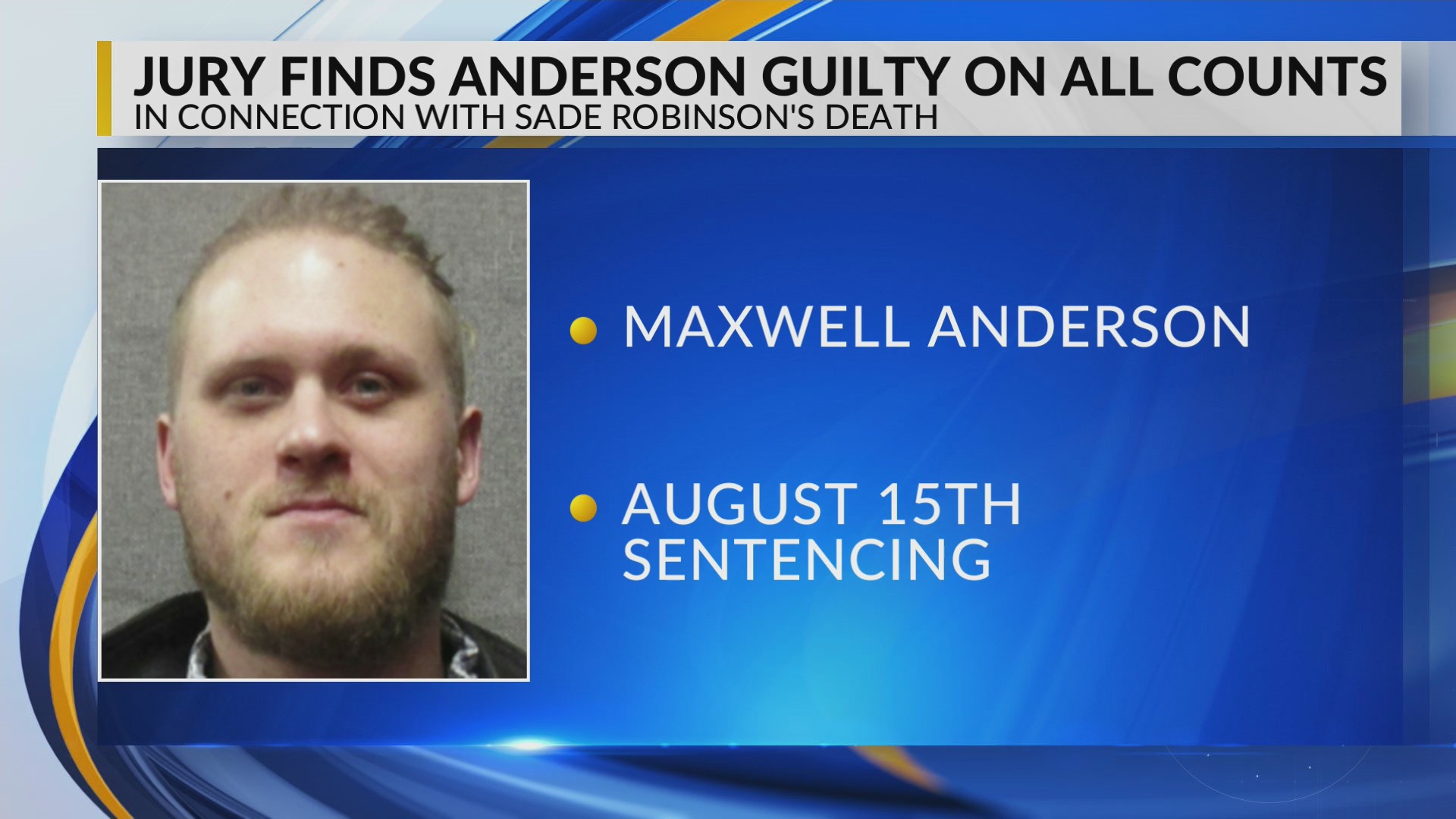 Jury finds Wisconsin man, Maxwell Anderson, guilty on all counts in ...