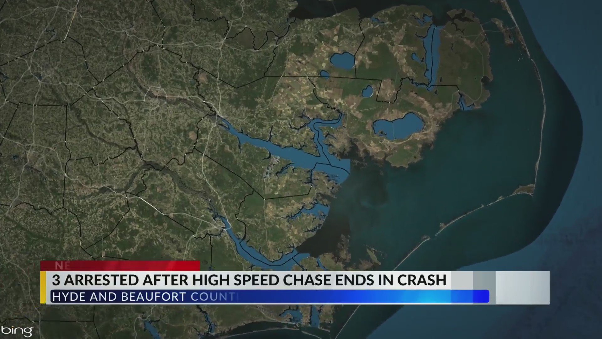 Three men arrested in Hyde County after high-speed chase – WNCT