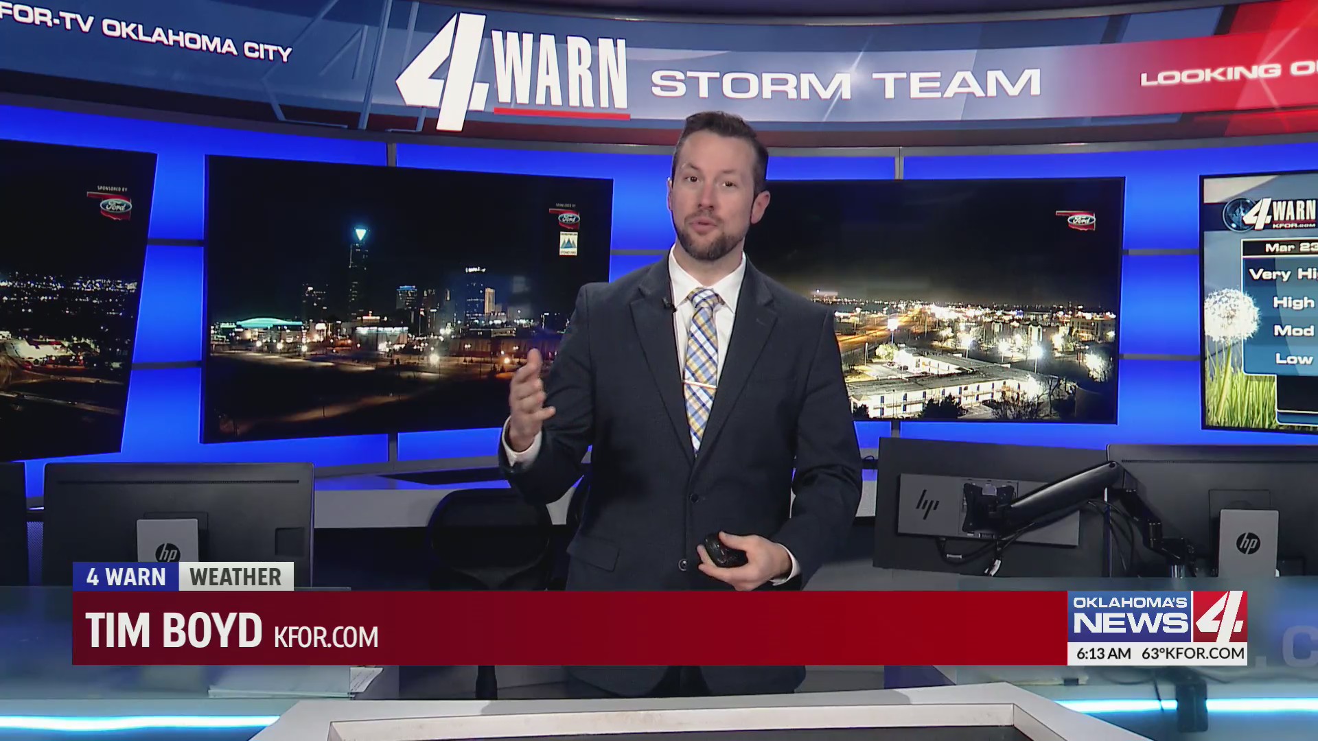 Gusty Winds and Clouds Return – KFOR.com Oklahoma City