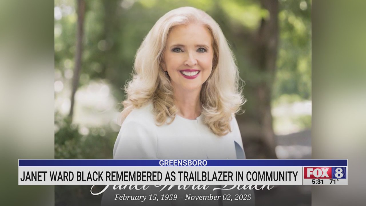 Janet Ward Black remembered as trailblazer in Triad – FOX8 WGHP