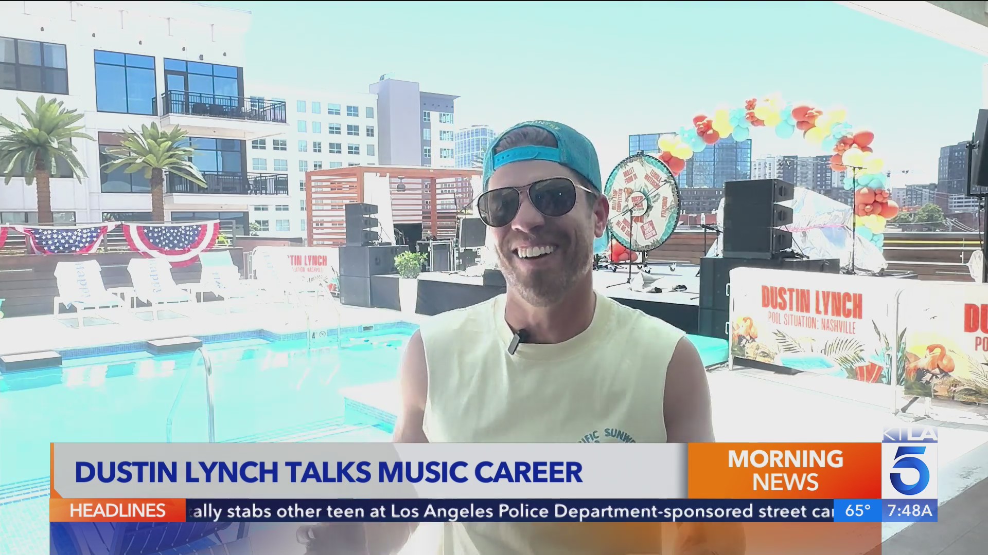 Dustin Lynch talks heartbreak and his album ‘Killed The Cowboy’ – KTLA