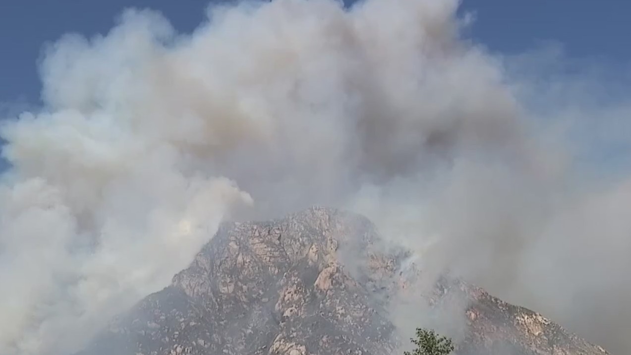 Monte Fire continues growing into its second day – FOX 5 San Diego ...