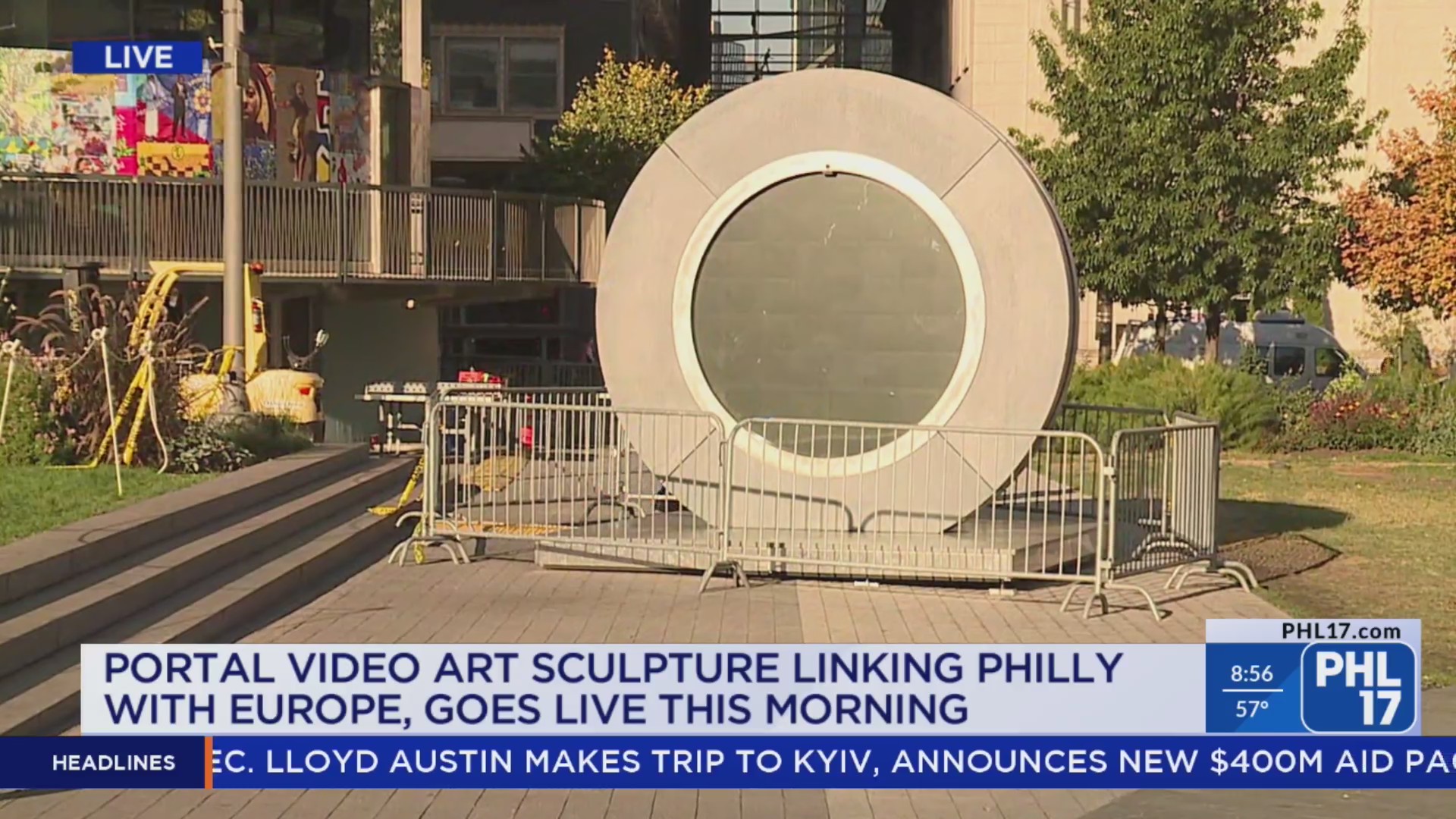 Philly officially has a portal to the world – PHL17.com