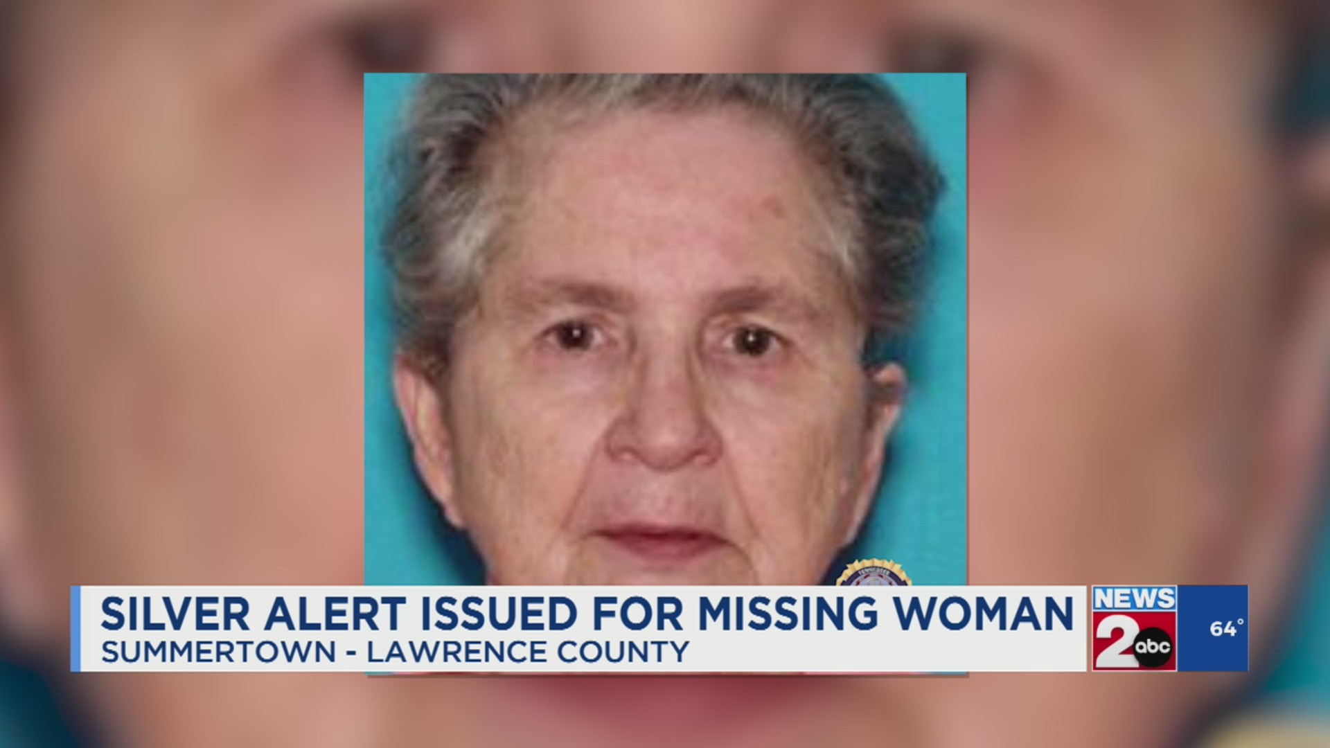Silver Alert issued for 75-year-old woman out of Lawrence County – WKRN ...