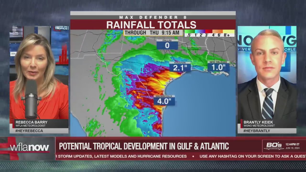 Tracking the Tropics: Looking at potential development in the Gulf ...