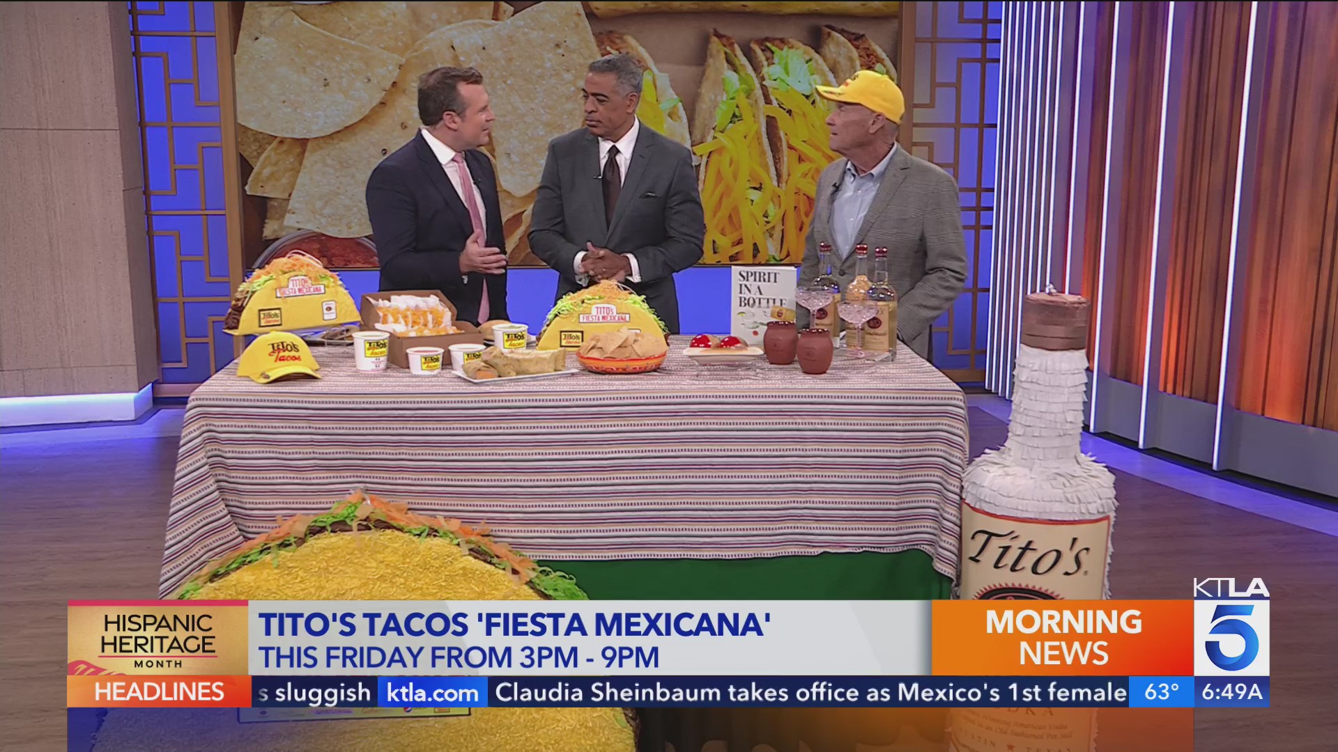 Tito’s Tacos 7th annual Fiesta Mexicana – KTLA