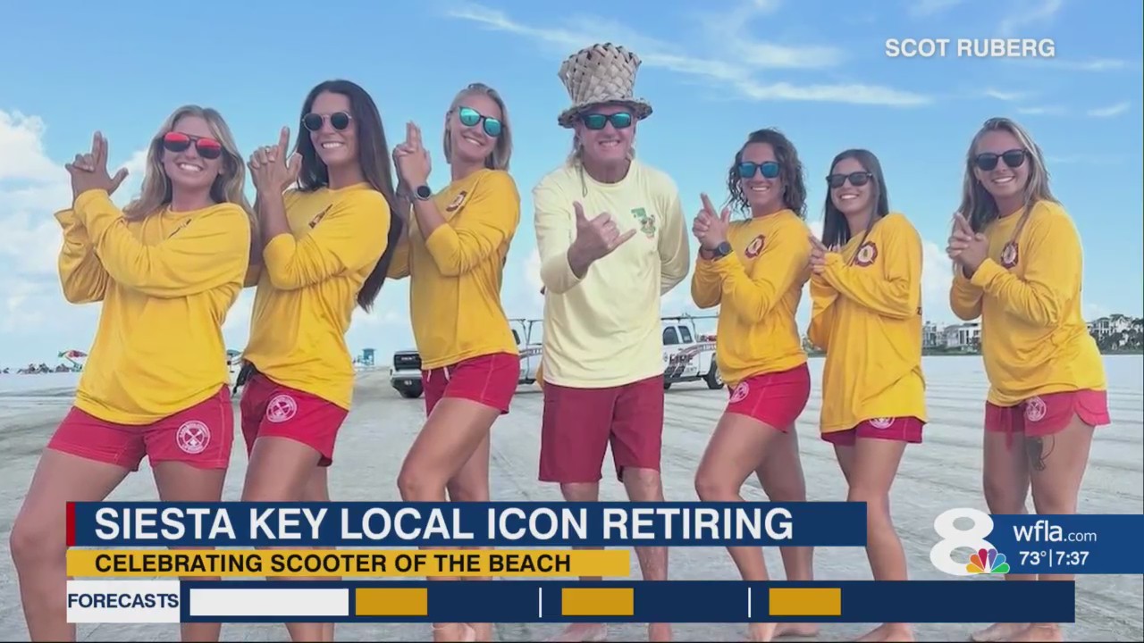 Viral Siesta Key lifeguard retires – WFLA