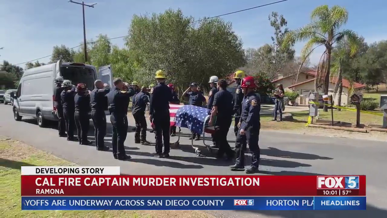 Cal Fire captain dies after found with multiple stab wounds in Ramona ...