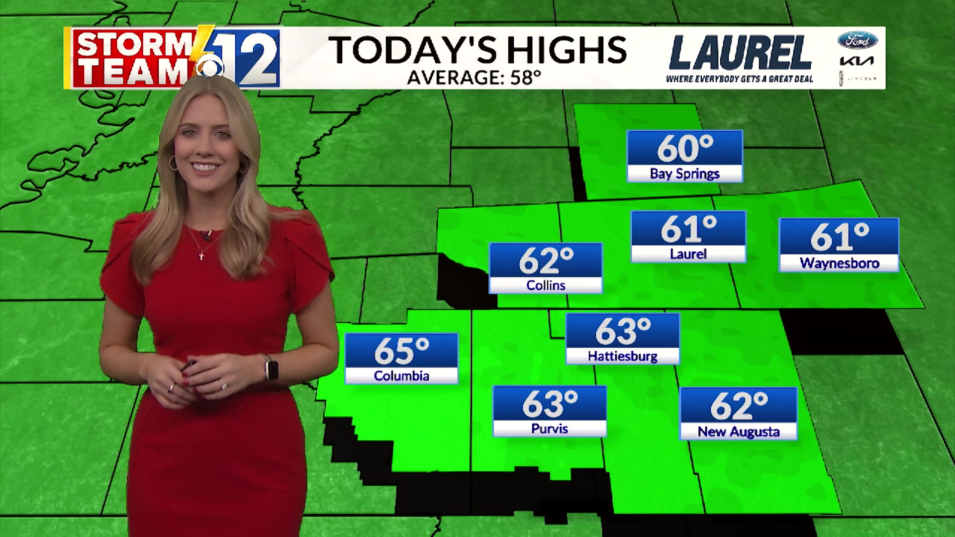 WHLT Monday Morning Weather Update-12/23 – WJTV