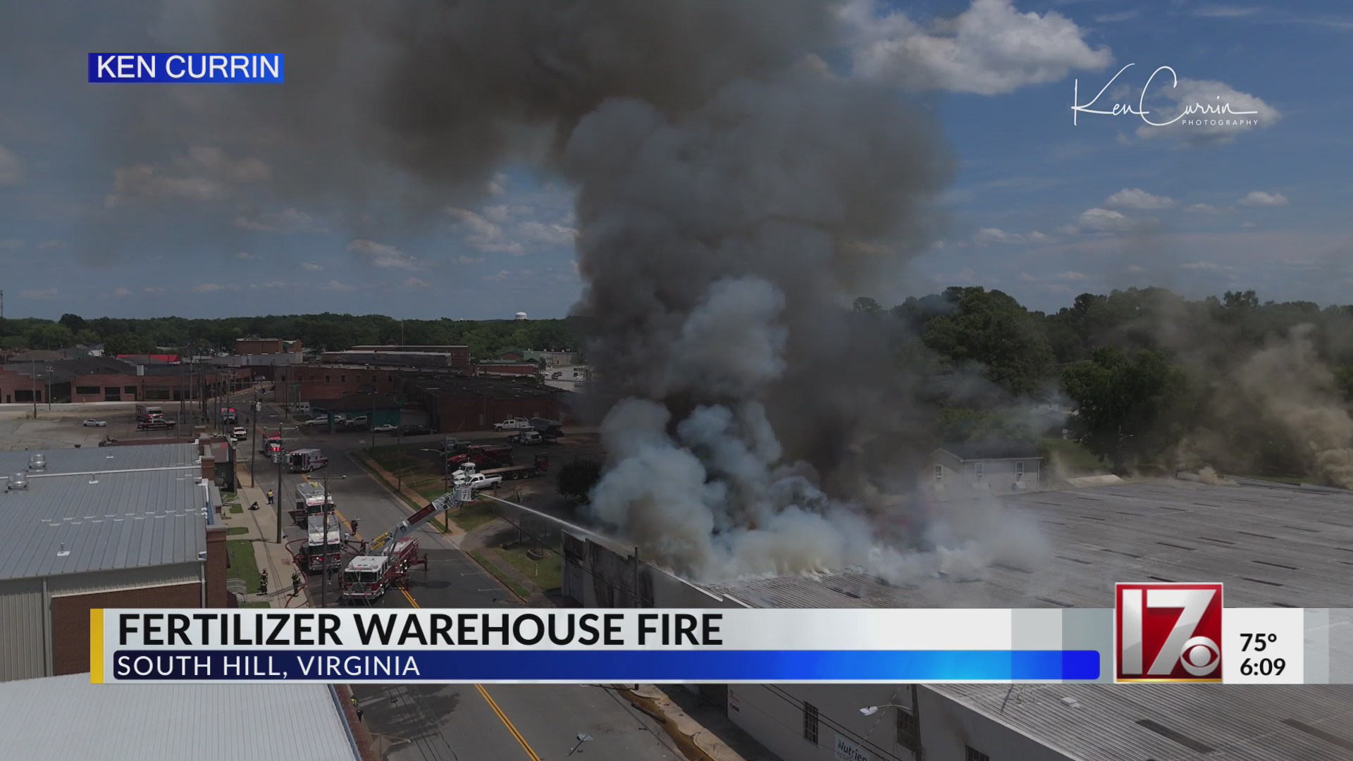 Driver’s crash caused massive Virginia warehouse fire, police say ...