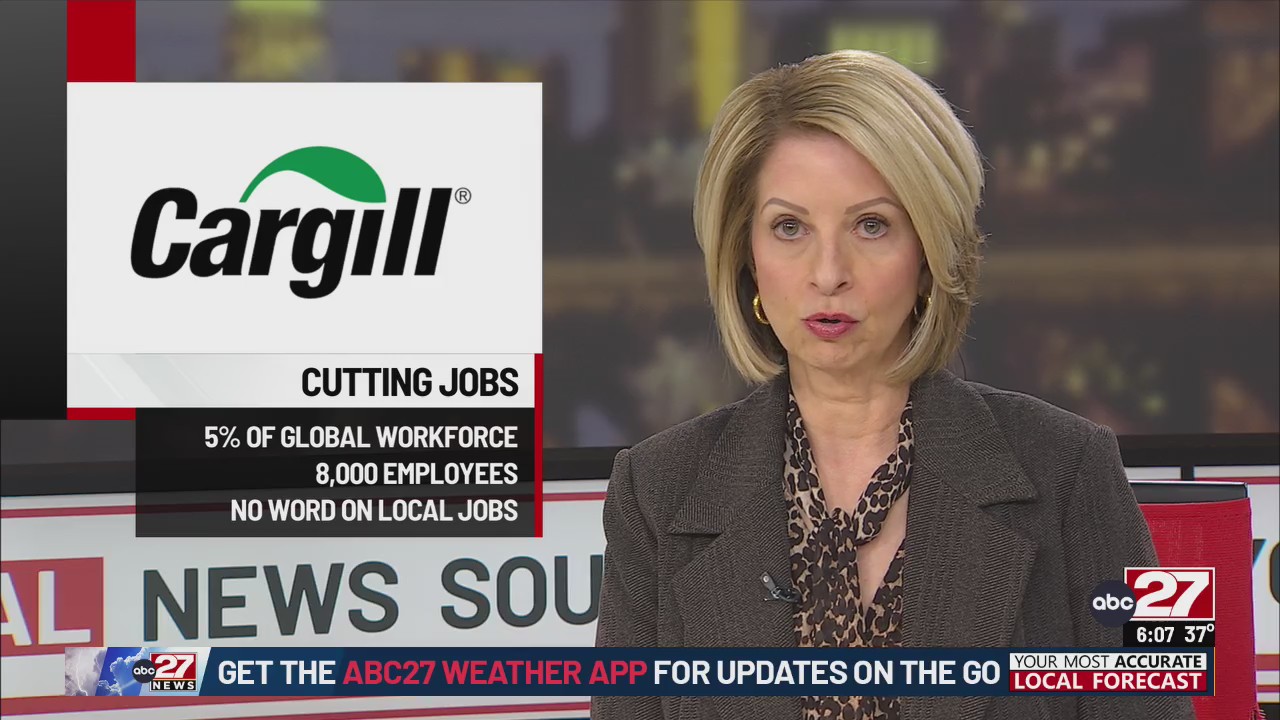 Cargill cutting 5% of global workforce – ABC27