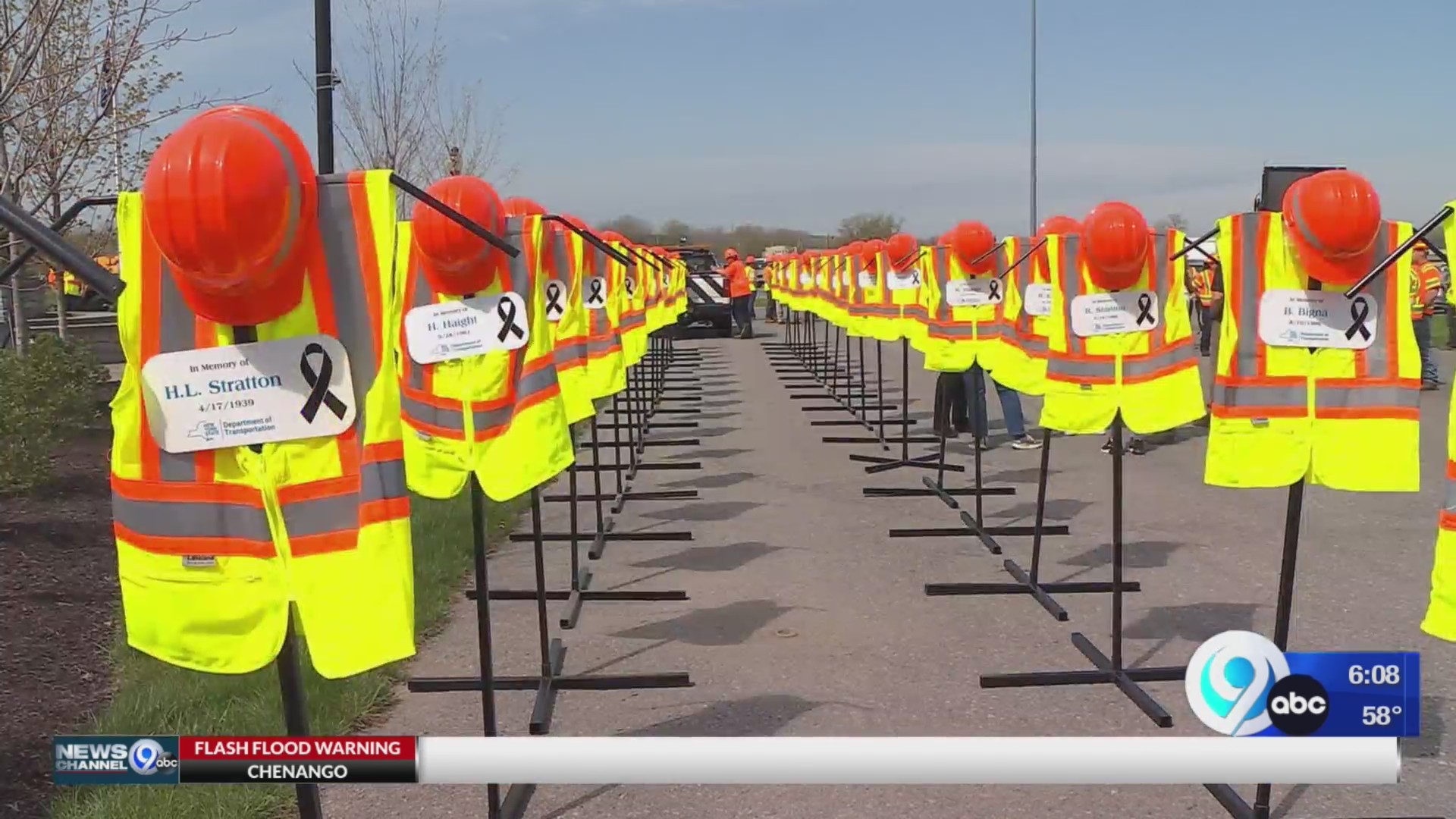 Honoring NYSDOT members who died on the job – WSYR