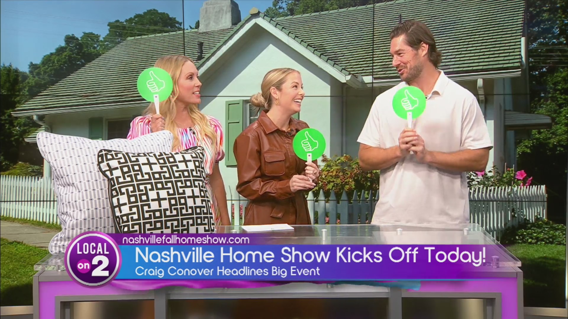 Nashville Home Show: Craig Conover Decides What’s “Sew” Cool – WKRN News 2