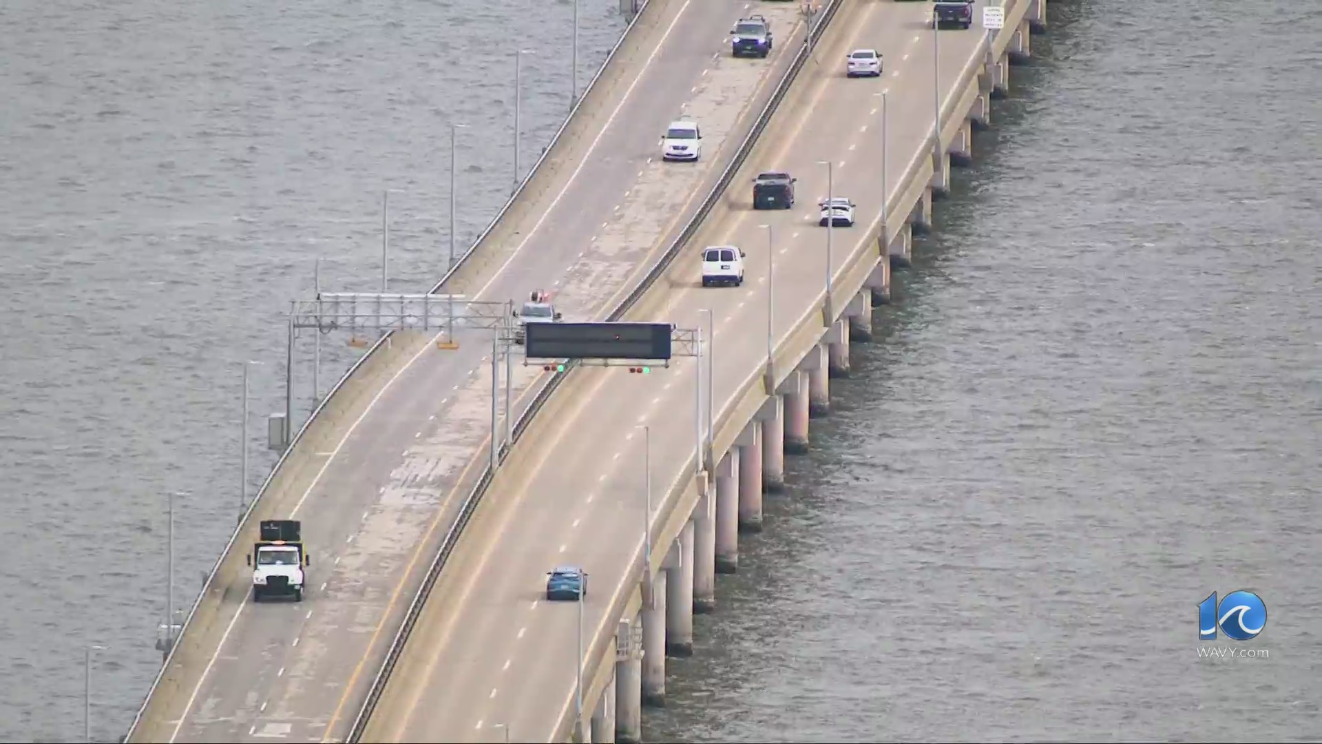 Weekend repairs on James River Bridge northbound lanes – WAVY.com