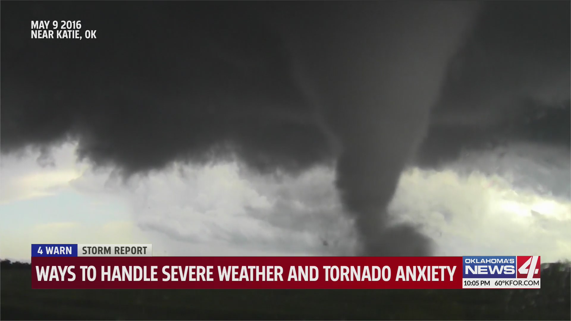 Ways to handle severe weather and tornado anxiety – KFOR.com Oklahoma City